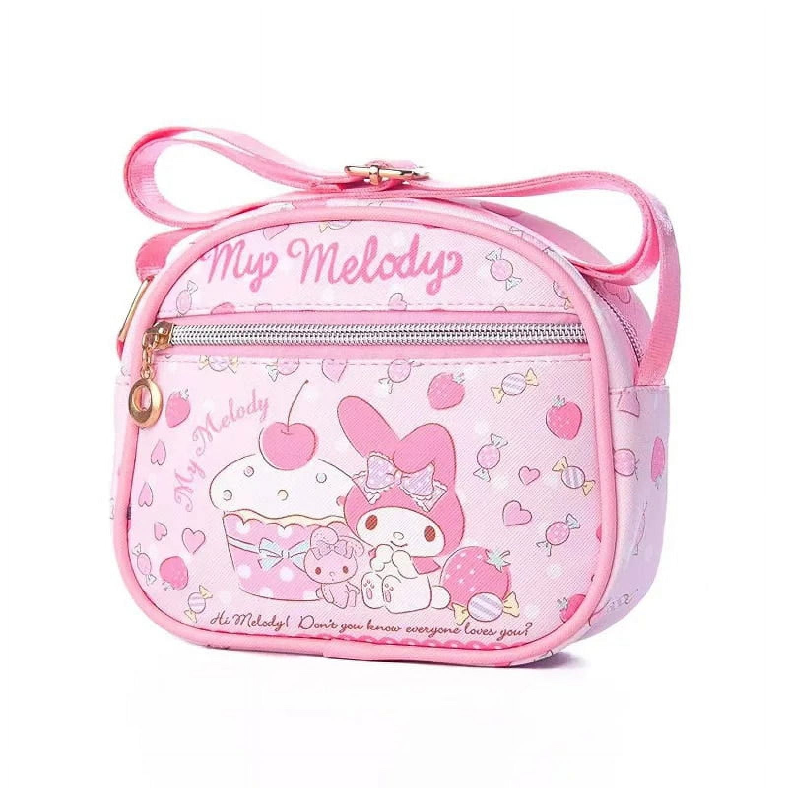 Sanrio Hello Kitty Mini Bag Kawaii Cartoon Kuromi Cinnamoroll Children ...