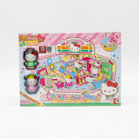 Sanrio Hello Kitty Mini Town Ice-Cream Shop Convenience Store Coffee ...