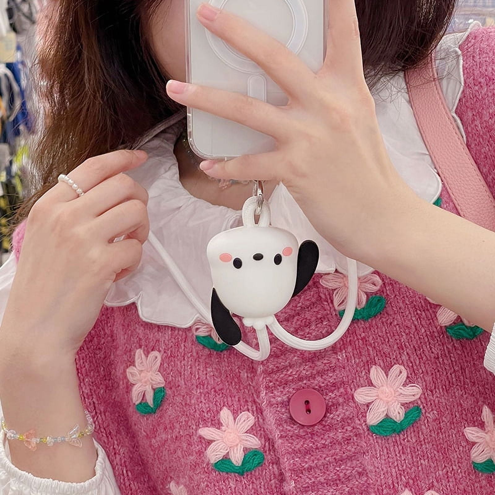 Sanrio Hello Kitty Mobile Phone Lanyard Anime Neckband Strap Rope Women ...