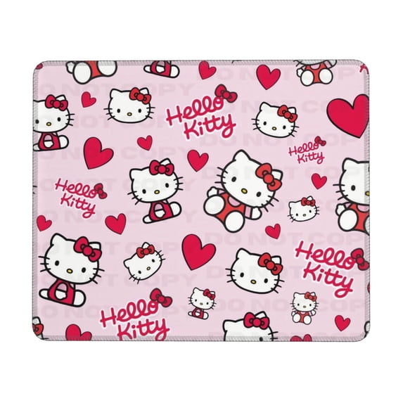 Sanrio Hello-Kitty Mouse Pad with Anti-fray Stitching,Premium ...