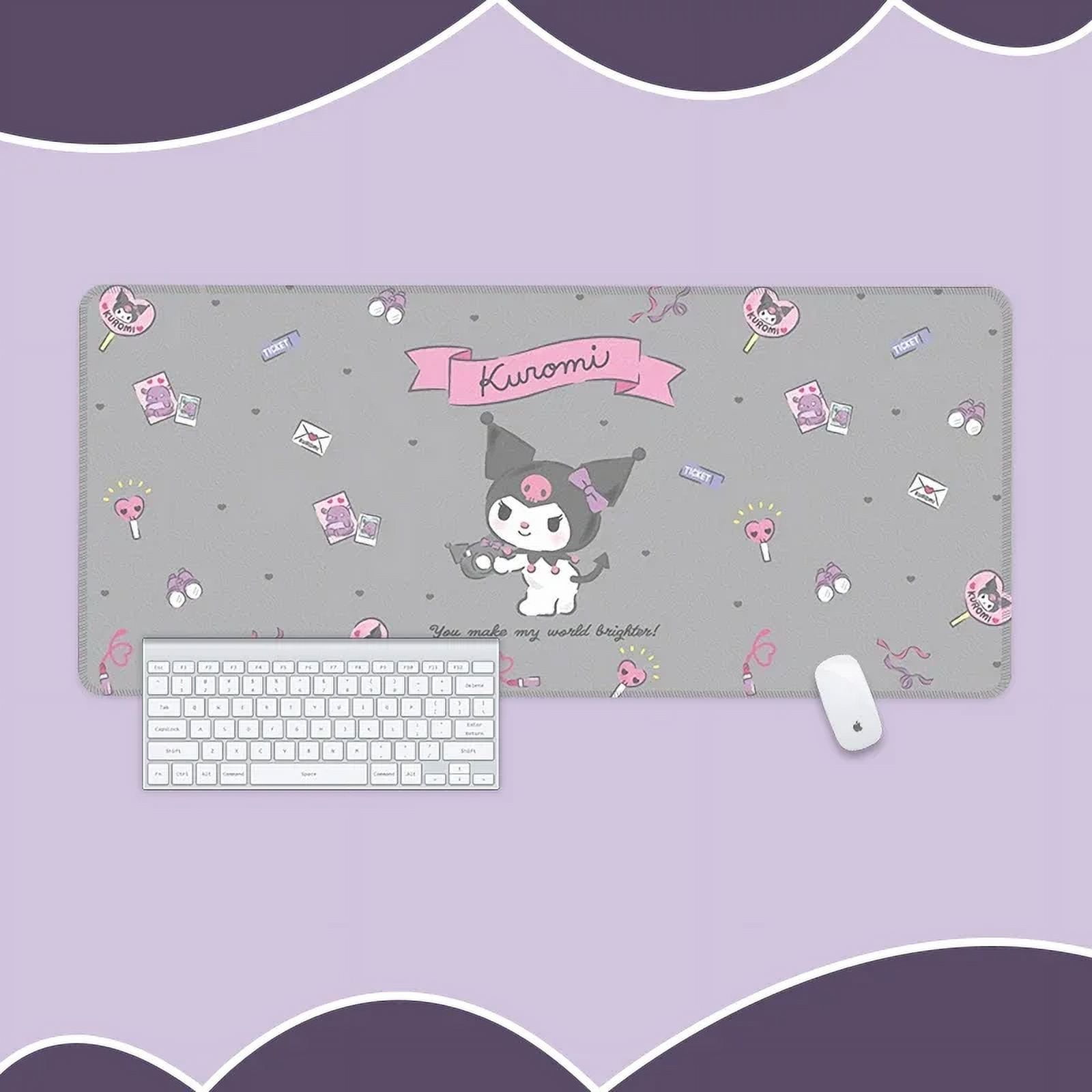 Sanrio Hello Kitty Mouse Pad Deskmat Kuromies Mousepad Anime Mat Gamer ...