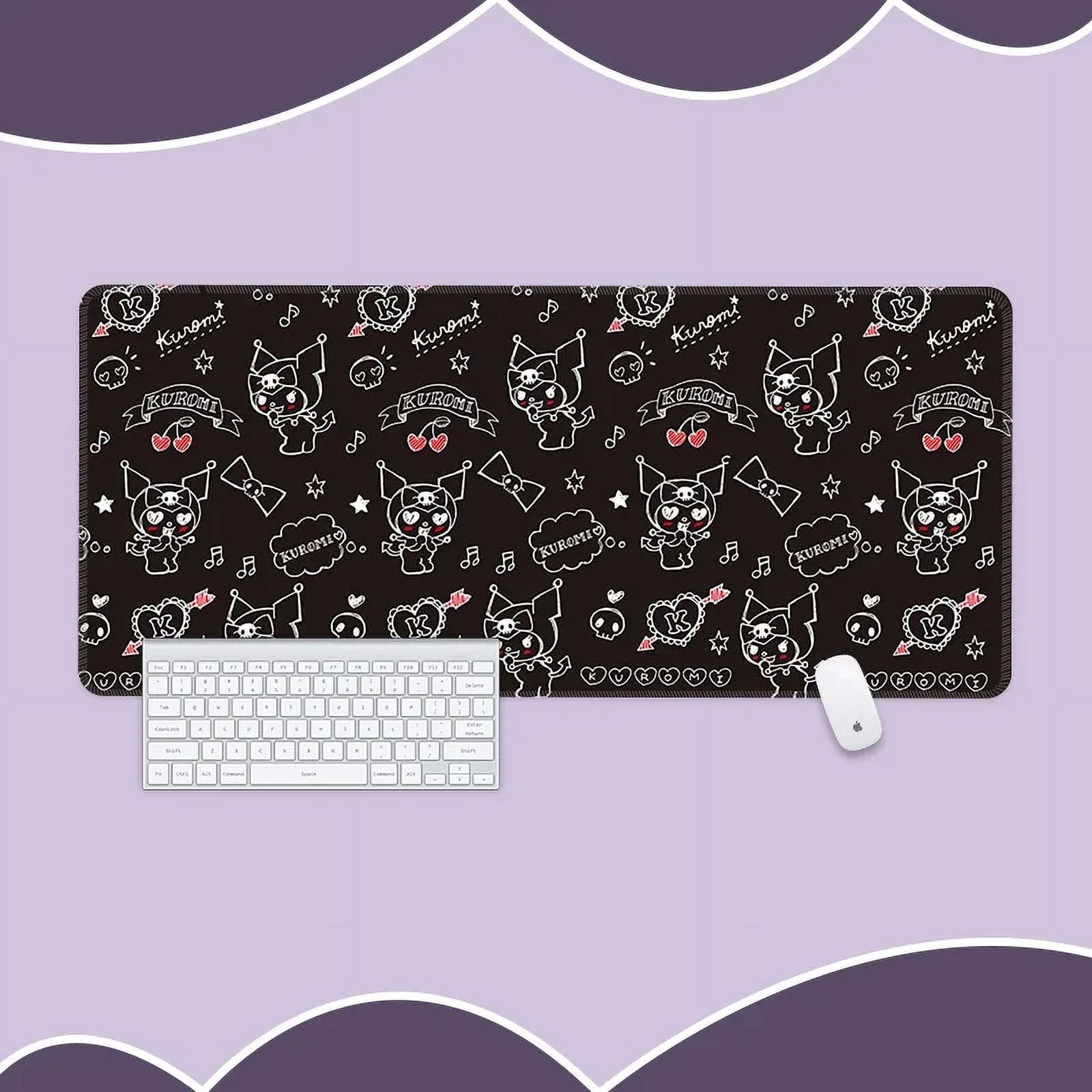 Sanrio Hello Kitty Mouse Pad Deskmat Kuromies Mousepad Anime Mat Gamer ...