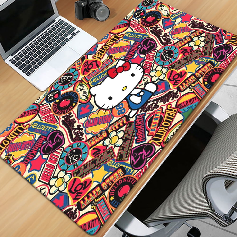 Sanrio Hello Kitty Mouse Pad Keyboard Gaming Accessories Mouse Mats ...