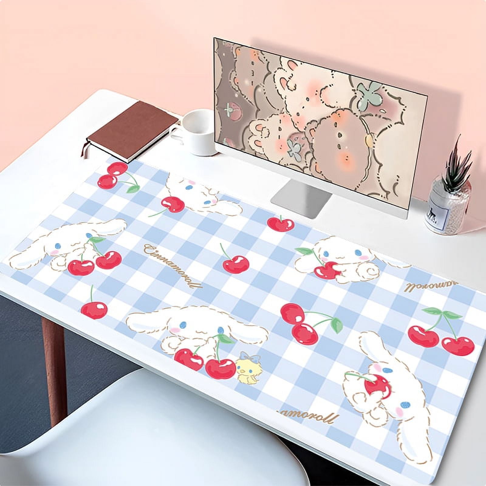 Sanrio Hello Kitty Mouse pad Cinnamoroll Keyboard Mouse Carpet rubber ...