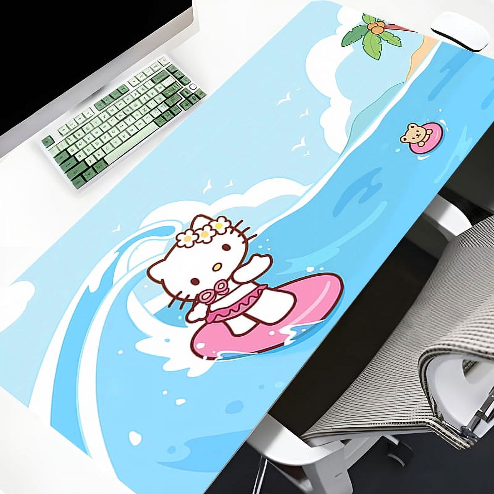 Sanrio Hello Kitty Mousepad Cute Cartoon Cat Table Mat Computer ...