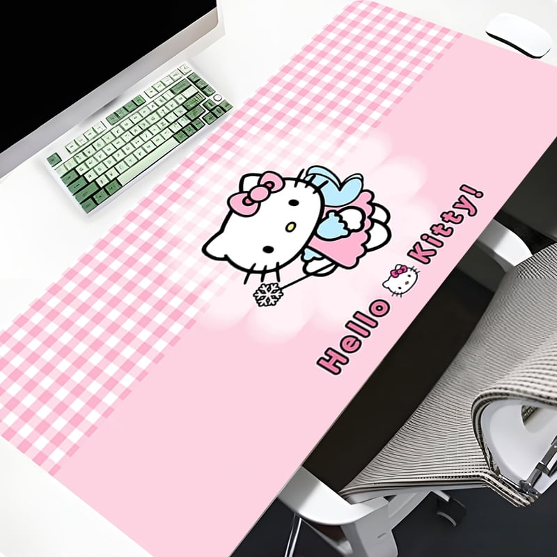 Sanrio Hello Kitty Mousepad Cute Cartoon Cat Table Mat Computer ...