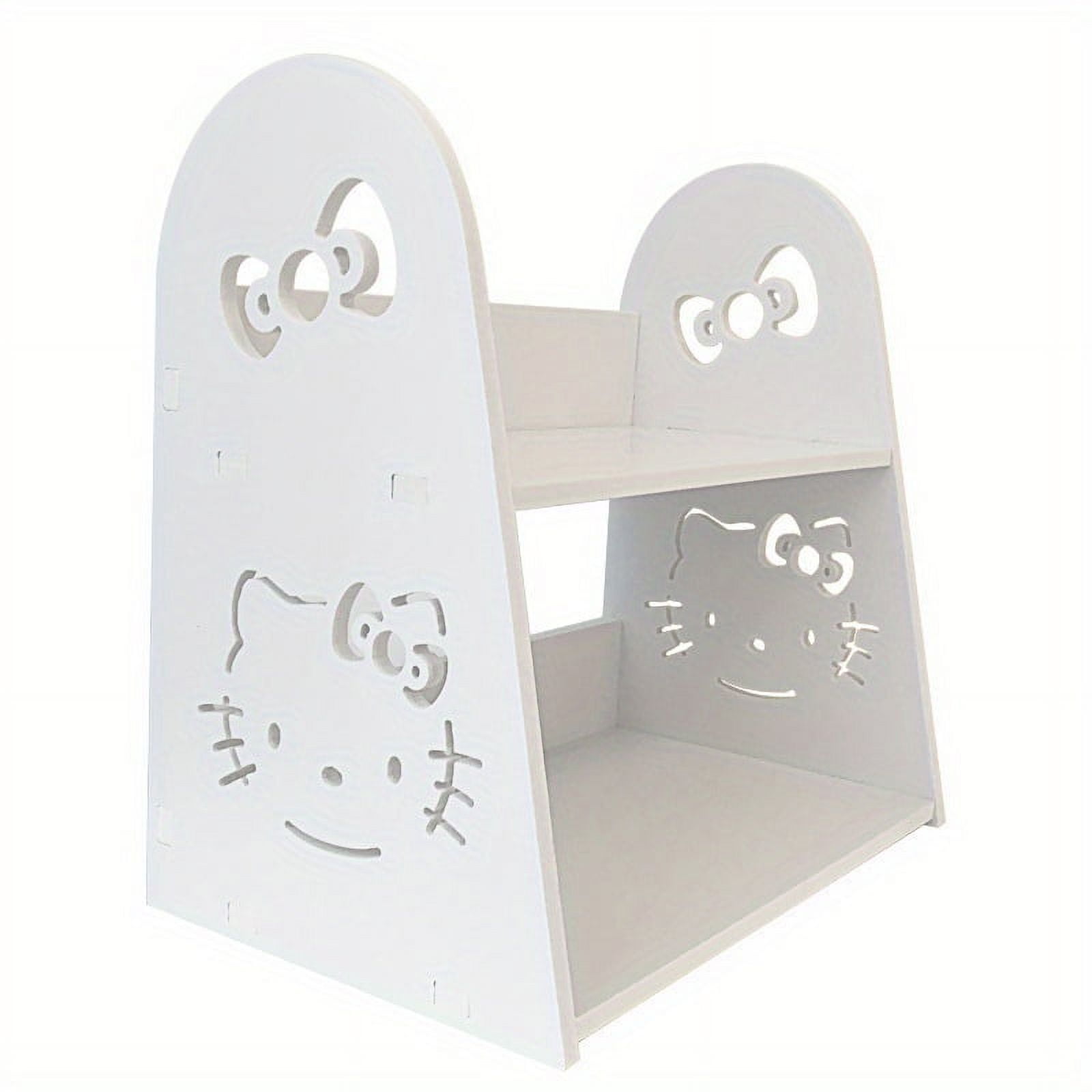 Sanrio Hello Kitty Multi-Functional Bookshelf, Kawaii Cartoon Desktop ...