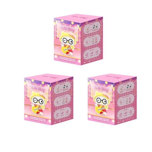 Sanrio Hello Kitty Music Festival Blind Box Suprising Kawaii Music Toy ...