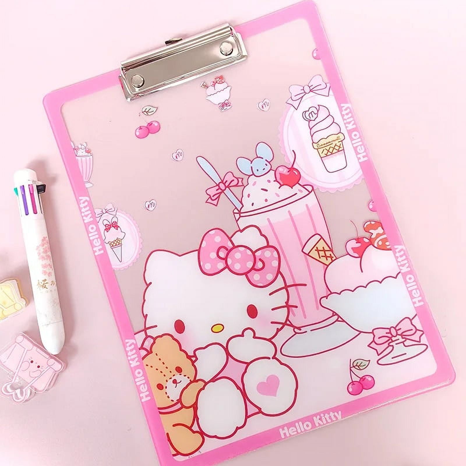 Sanrio Hello Kitty My Melody Cinnamoroll Cartoon Plate Clamp Student ...