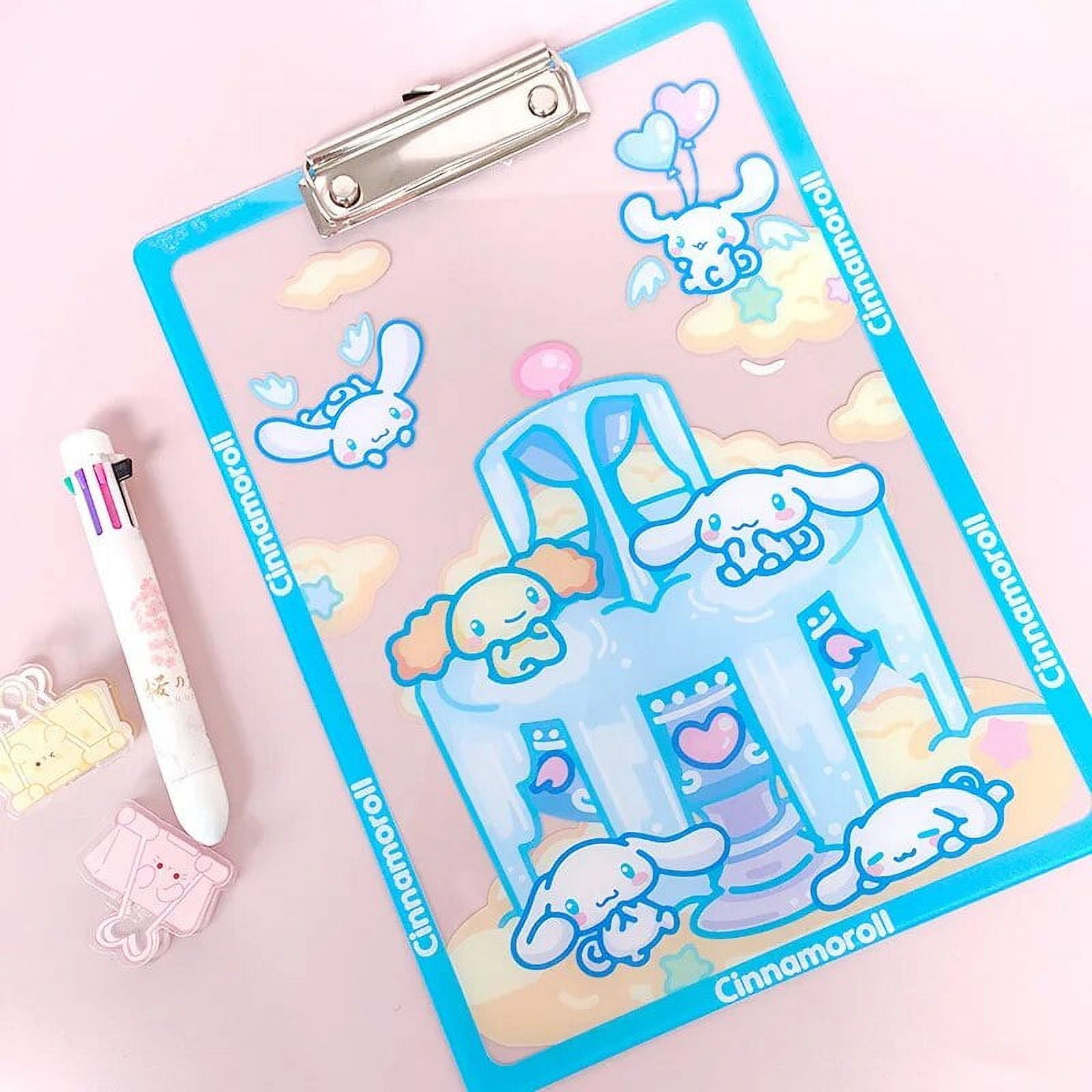 Sanrio Hello Kitty My Melody Cinnamoroll Cartoon Plate Clamp Student ...