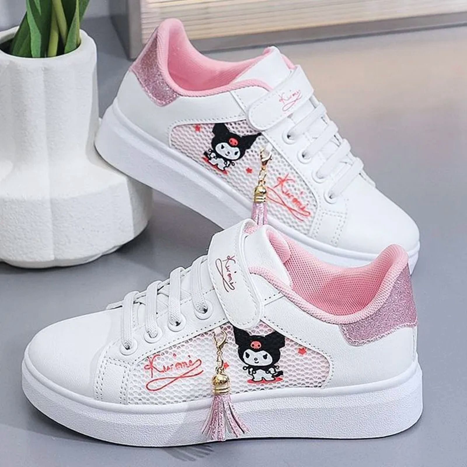 Sanrio Hello Kitty Non-slip Casual Shoes Cartoon Kuromi Sports Shoes ...