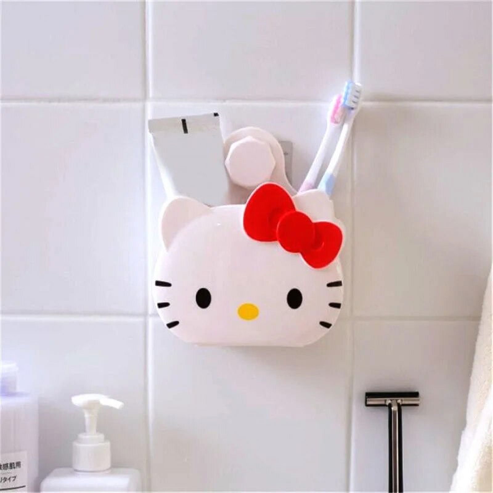 Sanrio Hello Kitty Organizer Wall-mounted Storage Rack Cartoon Cute ...