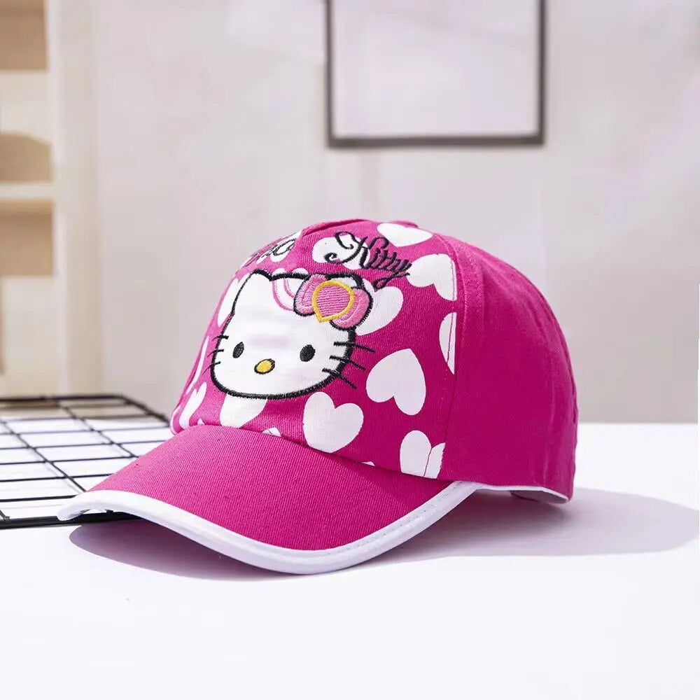 Sanrio Hello Kitty Peaked Cap Kuromi My Melody Snapback Hat Lamb Wool ...