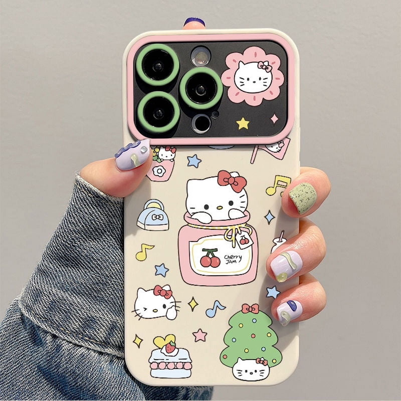 Sanrio Hello Kitty Phone Case For iPhone 16 15 14 13 Pro Max 11 12 13 Pro X XR 7 8 Plus ...