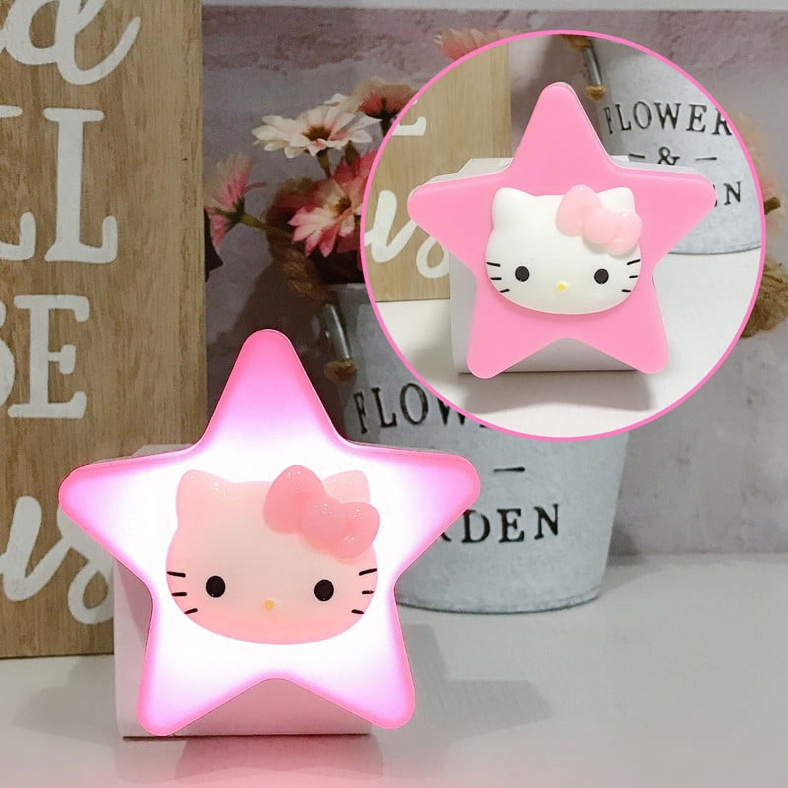Sanrio Hello Kitty Plug-in Induction Night Light Cute Cartoon My Melody ...