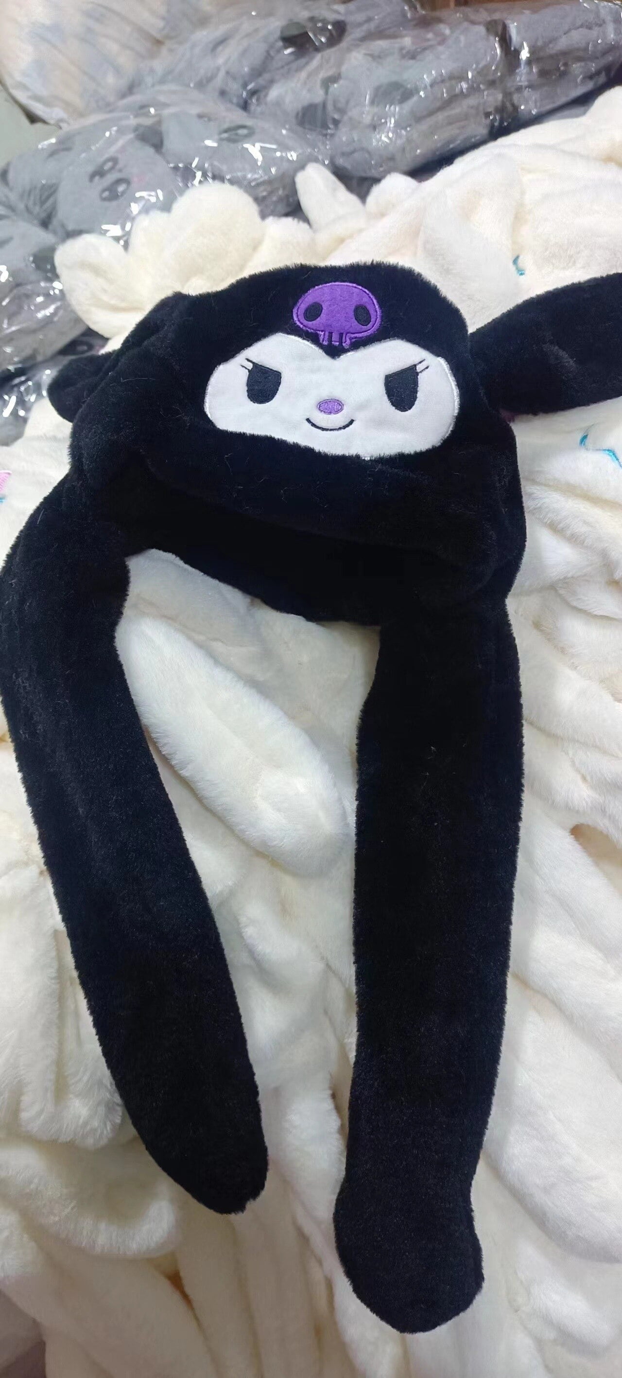 Sanrio Hello Kitty Plush Cap Kawaii Cinnamoroll My Melody Plush Hat ...