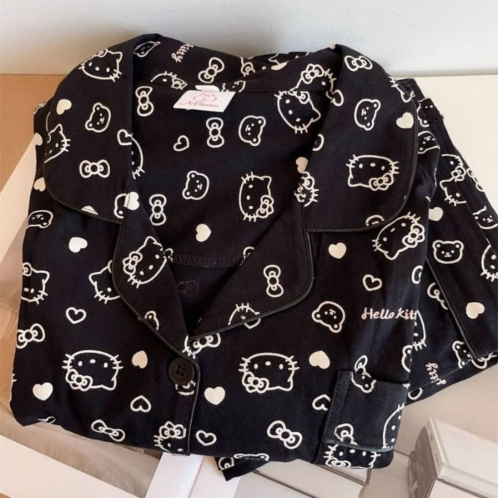 Sanrio Hello Kitty Pochacco pajamas for women spring and autumn new ...