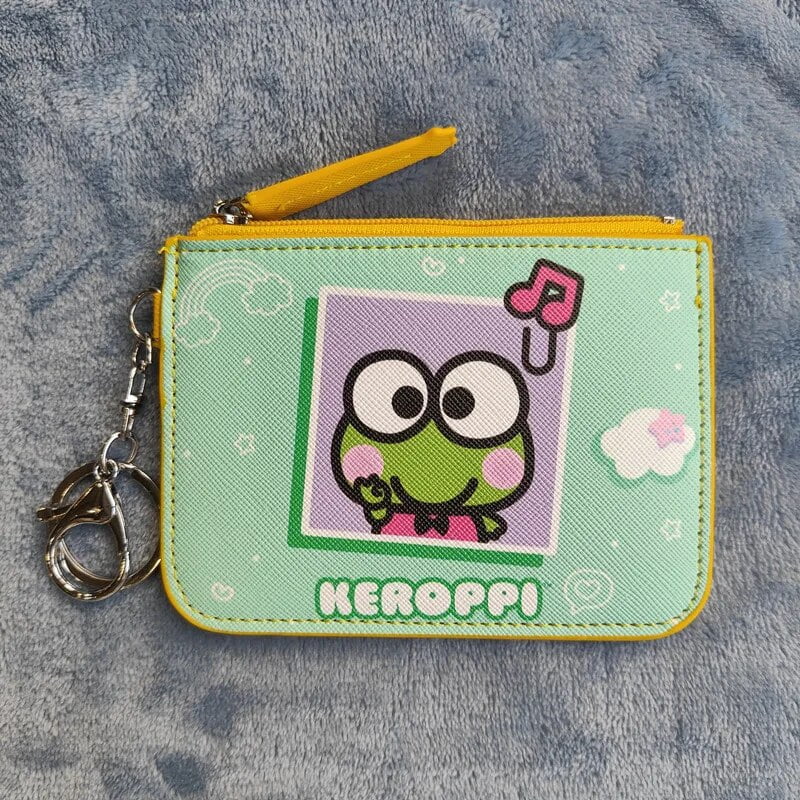 Sanrio Hello Kitty Pu Casual Coin Purse Kawaii Cartoon Cinnamoroll Card ...