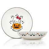 Sanrio Hello Kitty Pumpkin Boo 9-Inch Ceramic Coupe Dinner Bowl ...