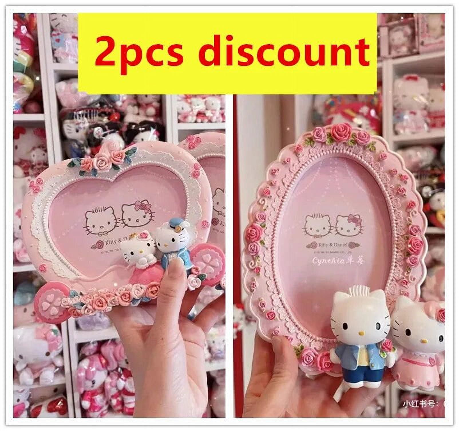 Sanrio Hello Kitty Pumpkin Carriage Resin Photo Frame Cartoon Posters ...