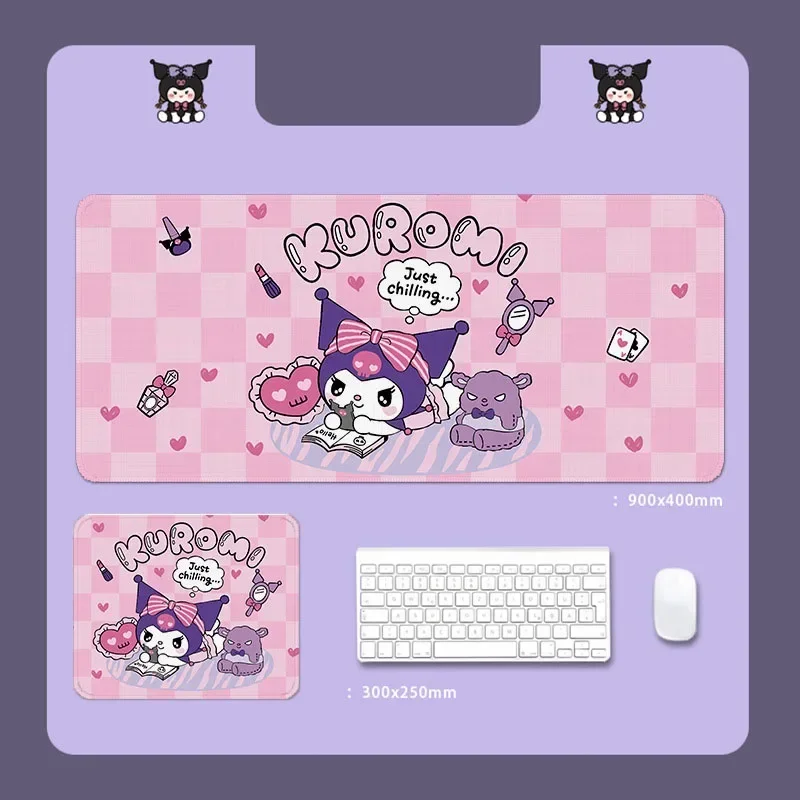 Sanrio Hello Kitty Sanrios Cute Mouse Pad Oversized Anime MousePad ...