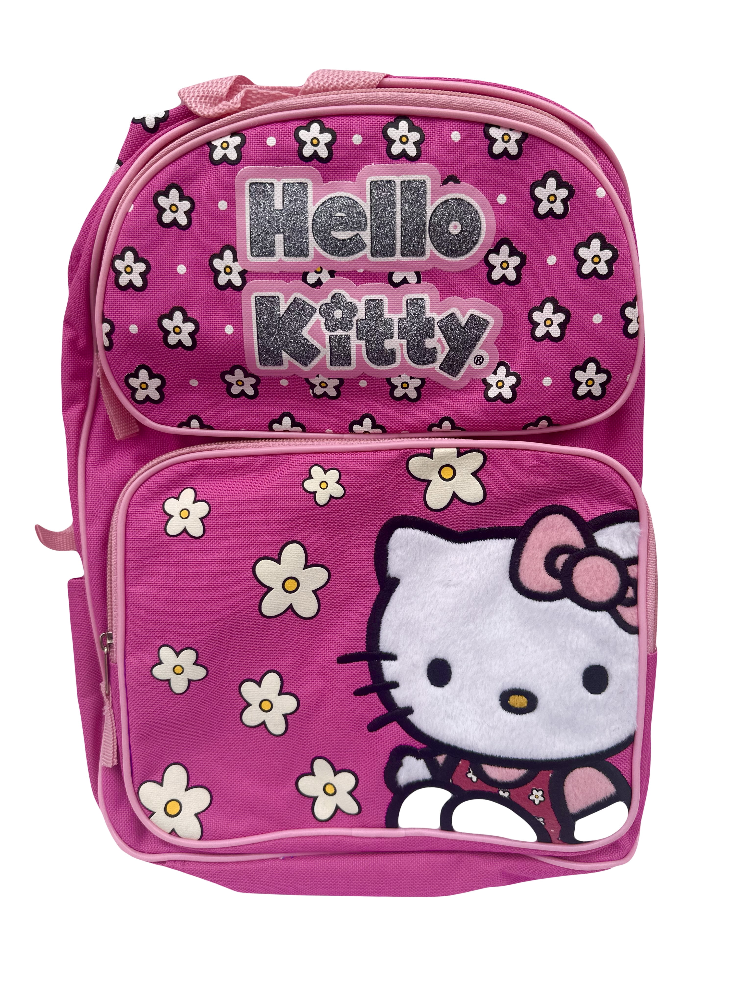 Sanrio Hello Kitty Medium Size School Backpack Bookbag with Adjustable ...