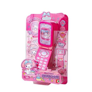 Cartoon Anime Sanrioed My Melody Cinnamoroll Kuromi Model Doll Phone ...