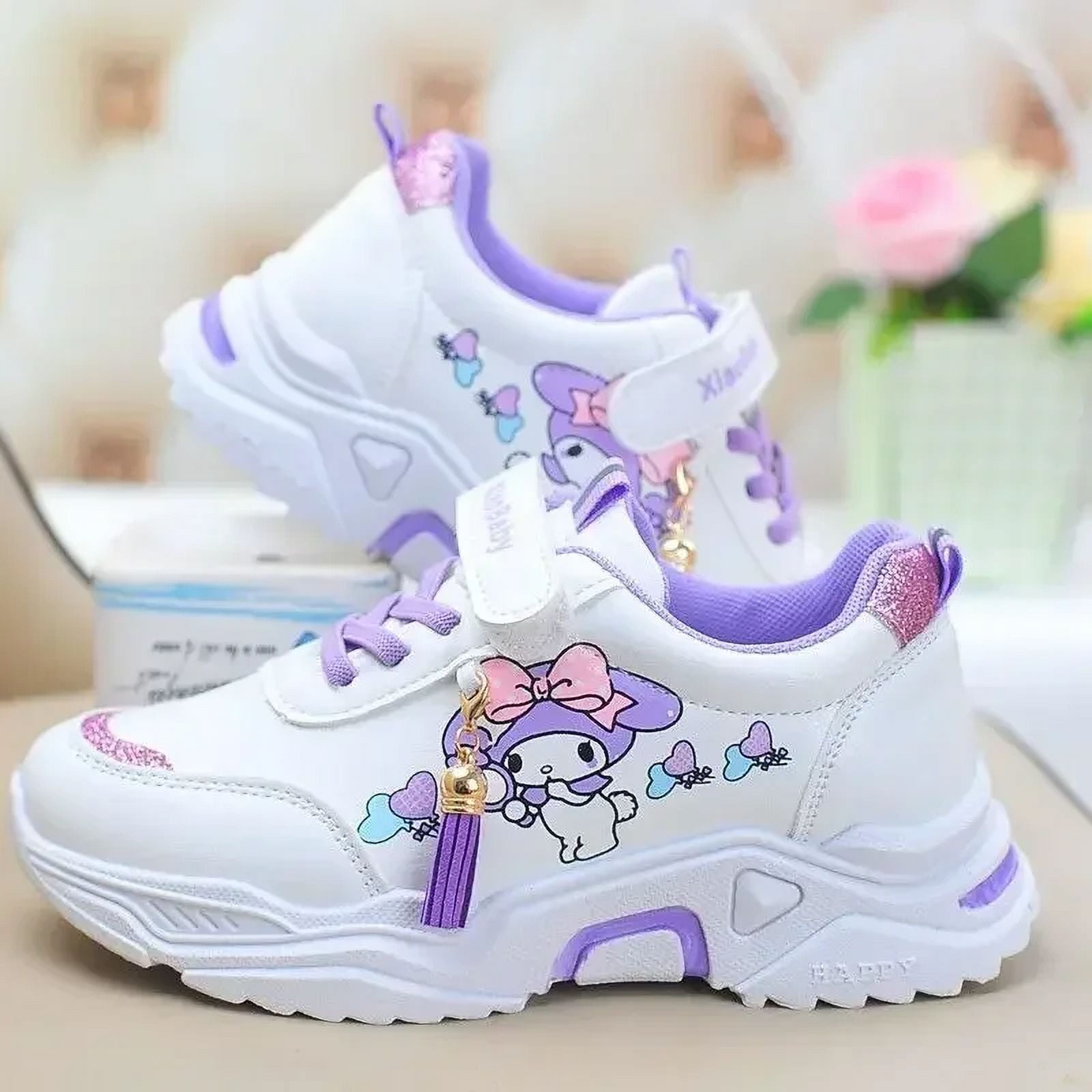 Sanrio Hello Kitty Sneakers Flat Kuromi Casual Shoes Running Shoes ...