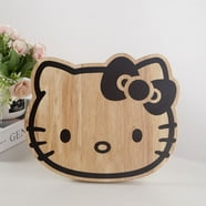 Sanrio Hello Kitty Glass Tumbler With Bamboo Lid and Straw | Holds 16 ...