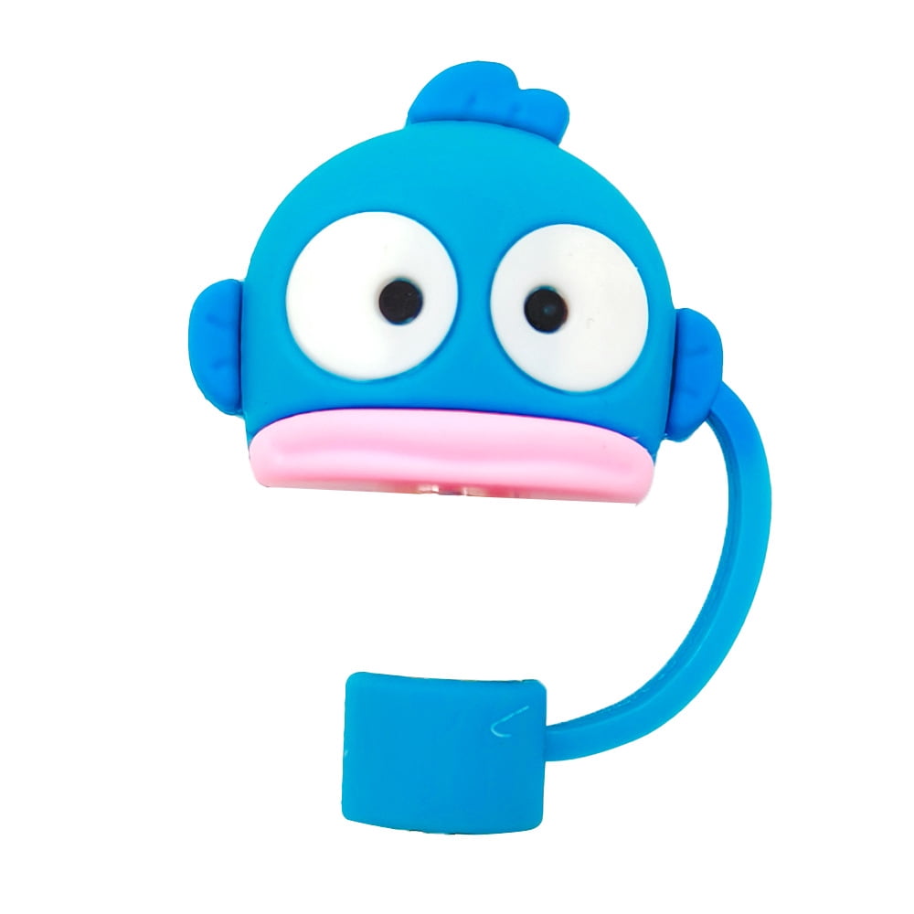 Sanrio Hello Kitty Straw Cover Cap 10mm Cute Silicone Straw Tips Lids ...