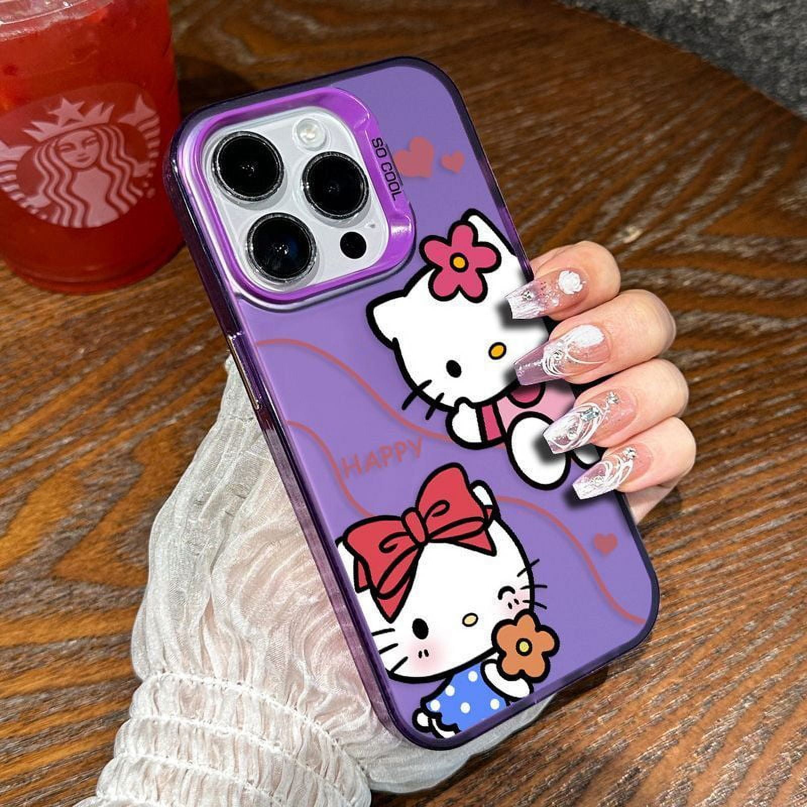 Sanrio Hello Kitty Strawberry Cake Phone Case For iPhone 15 14 13 Pro ...