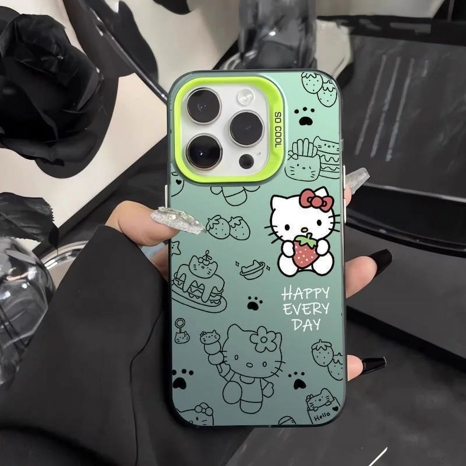 Sanrio Hello Kitty Strawberry Cake Phone Case For iPhone 15 14 13 Pro ...