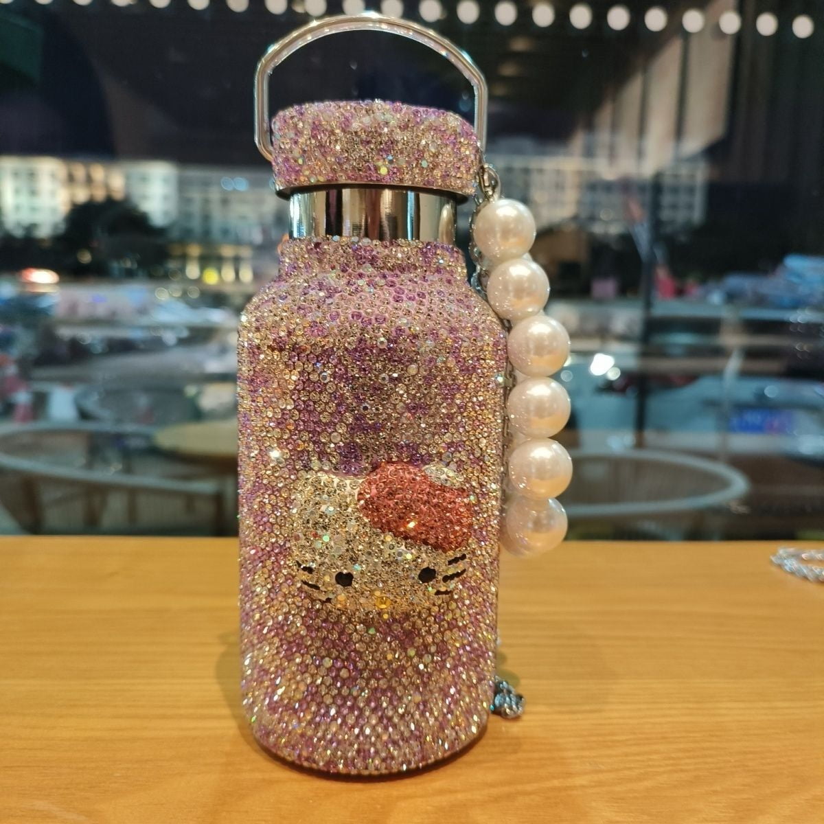 Sanrio Hello Kitty Stuff Cup Diamond-Embedded Portable Handmade Water ...
