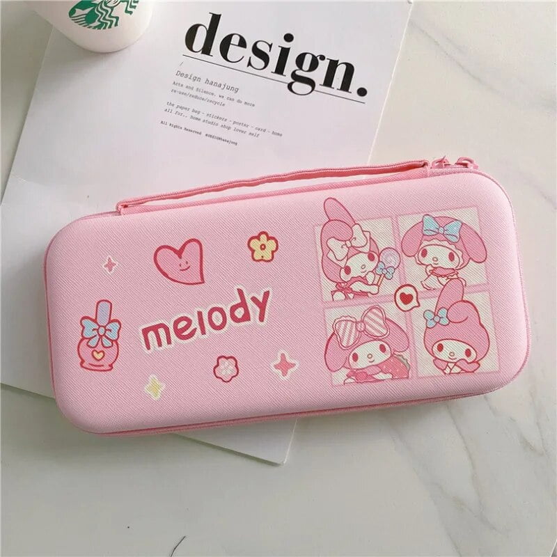 Sanrio Hello Kitty Switch Storage Bag Anime Cinnamoroll Console Case ...