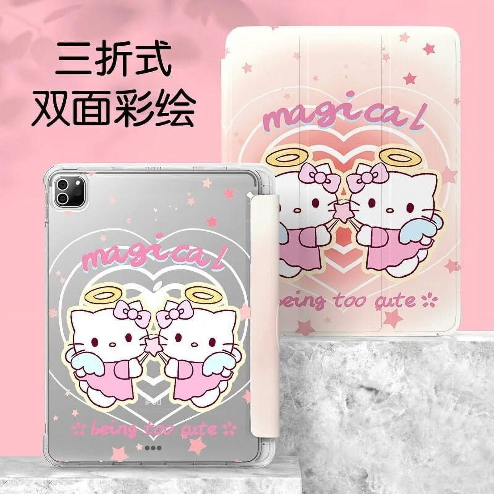 Sanrio Hello Kitty Tablet IPad Case Air 5 Cover 10.9 Inch Kawaii Anime ...