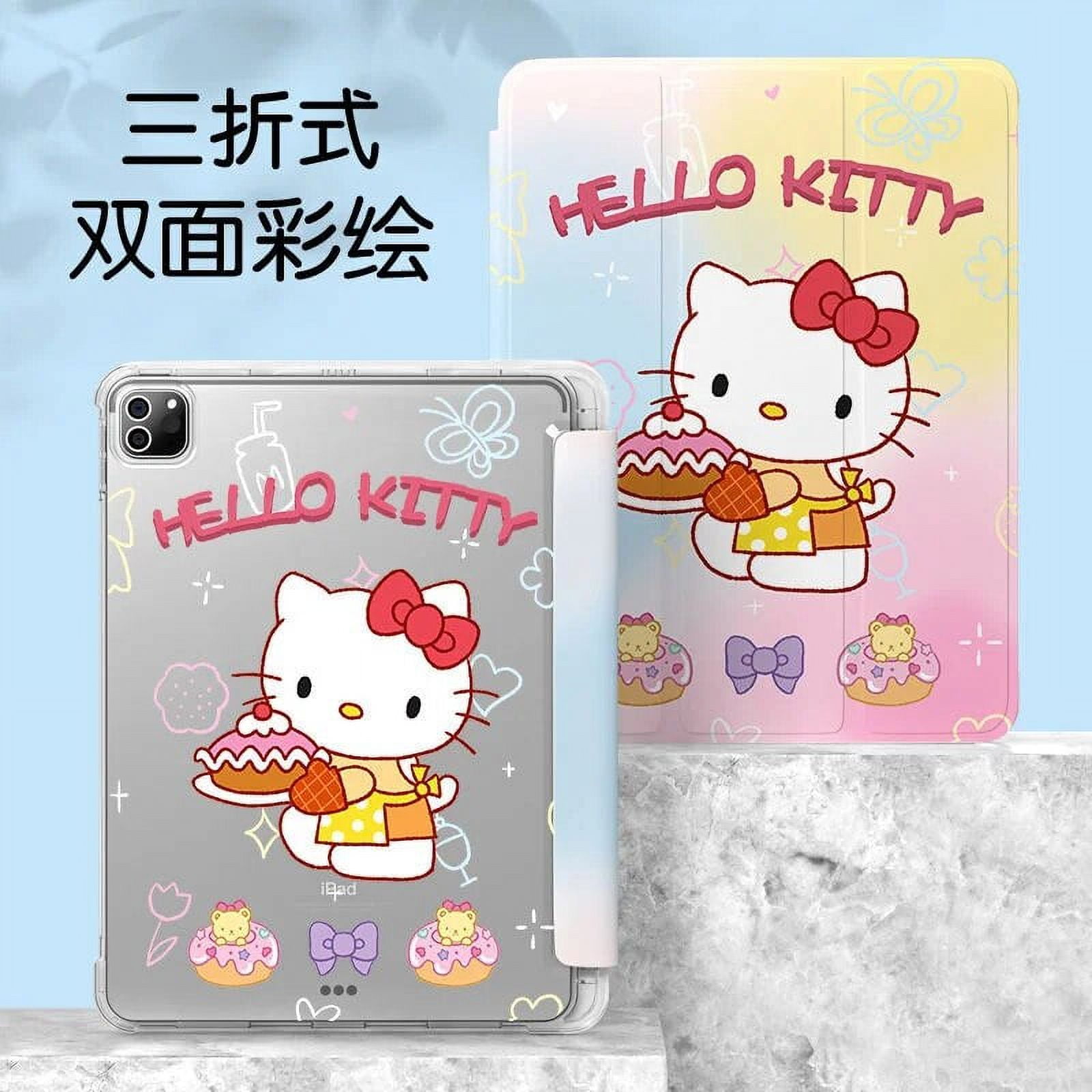 Sanrio Hello Kitty Tablet IPad Case Air 5 Cover 10.9 Inch Kawaii Anime ...