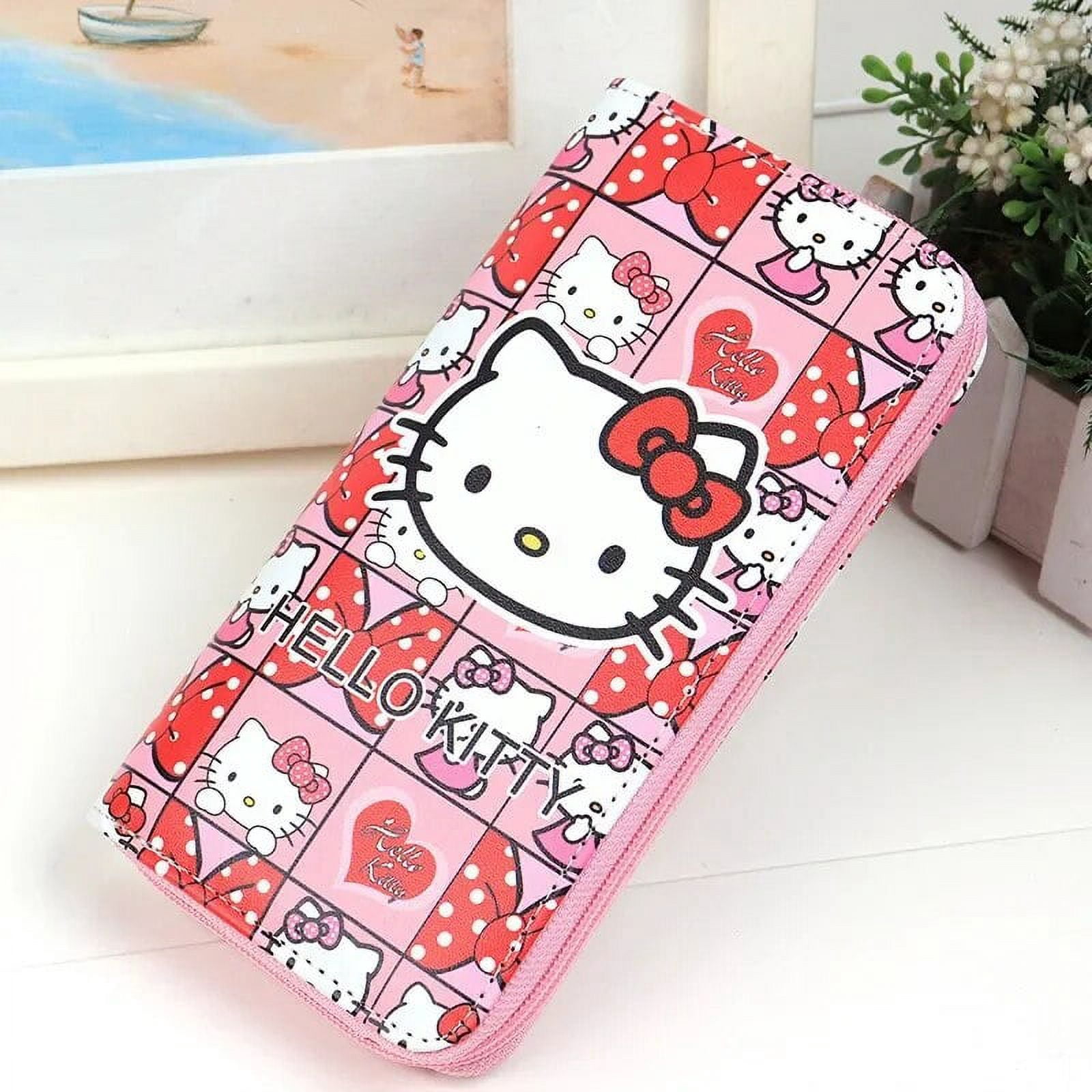 Sanrio Hello Kitty Theme Series Women's Long Wallet Cartoon PU High ...