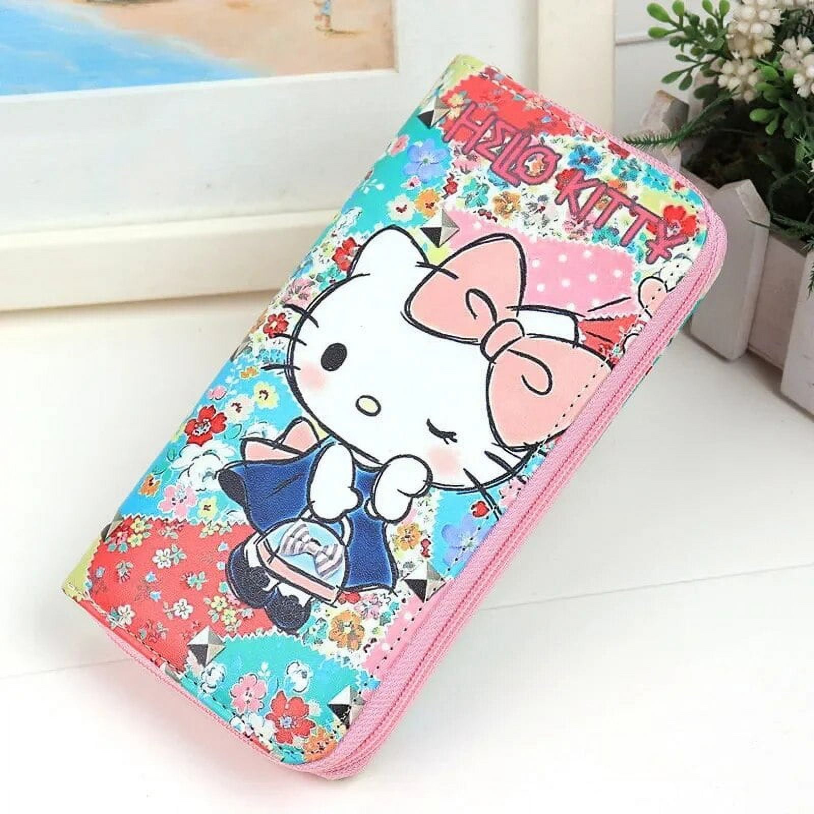 Sanrio Hello Kitty Theme Series Women's Long Wallet Cartoon PU High ...