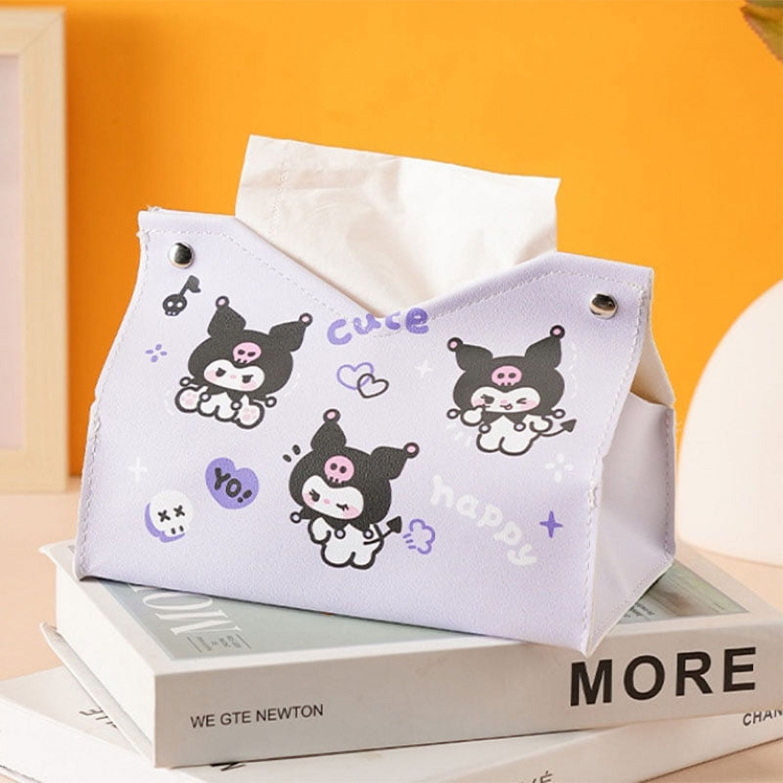 Sanrio Hello Kitty Tissue Box Cartoon Room Dining Room Tissue Box Cute ...