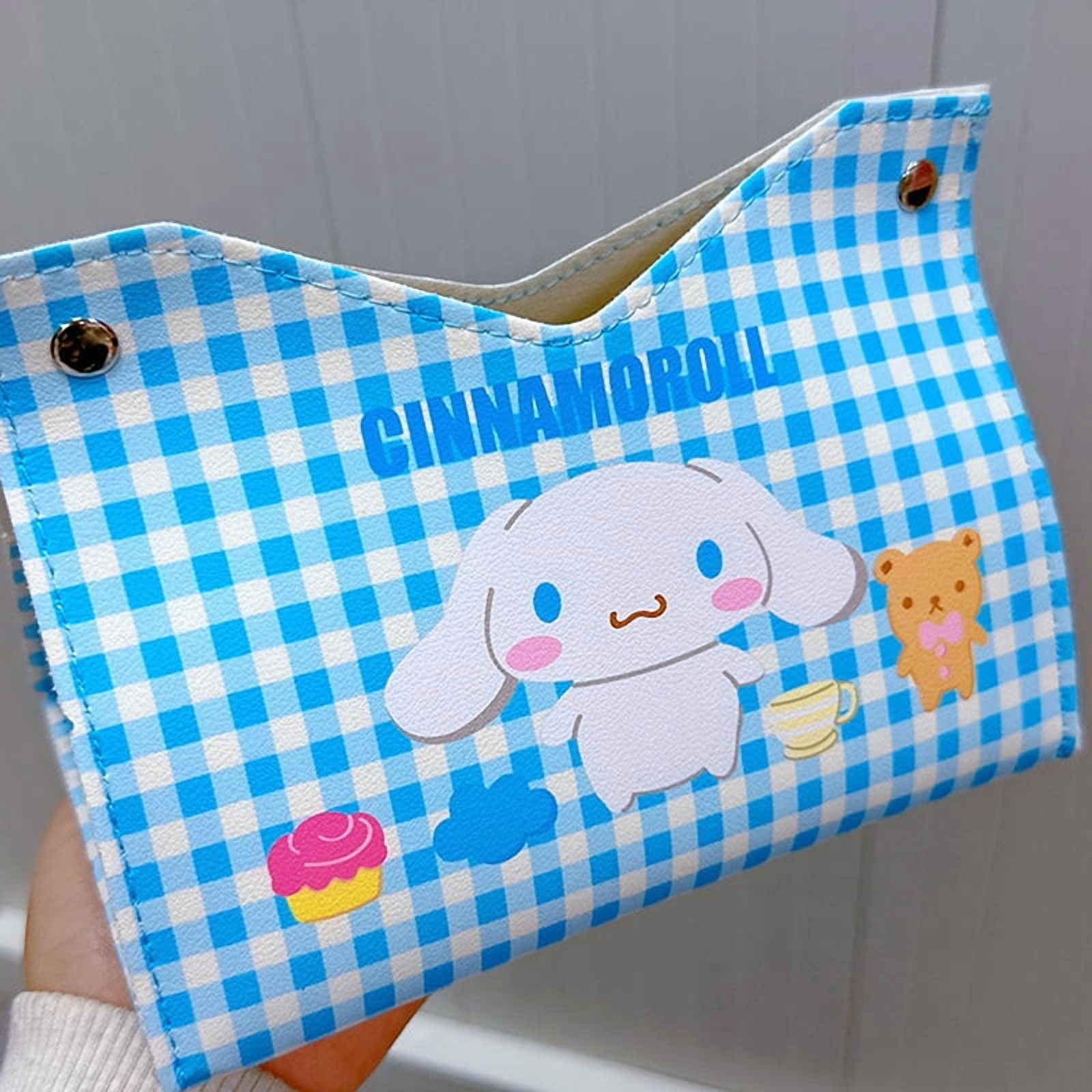 Sanrio Hello Kitty Tissue Box Kuromi Melody Cinnamoroll Home Restaurant ...