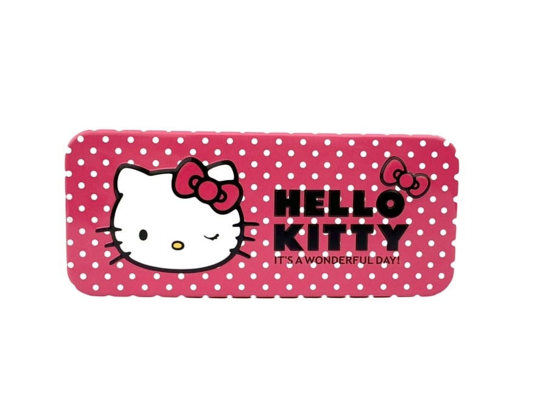 Sanrio Hello Kitty Wonderful Day Tin Pencil Box - Walmart.com