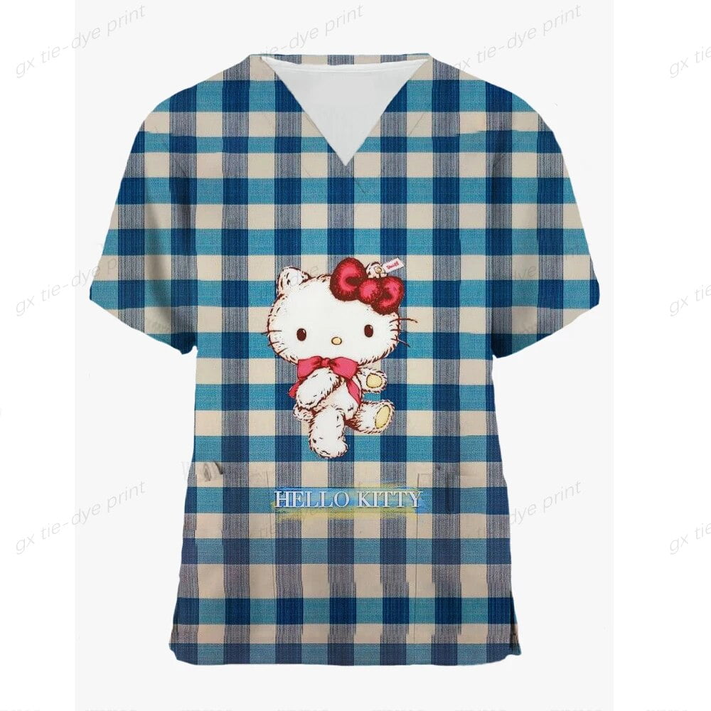 Sanrio Hello Kitty Working Uniform Pocket Pet Grooming Nurse Uniform ...