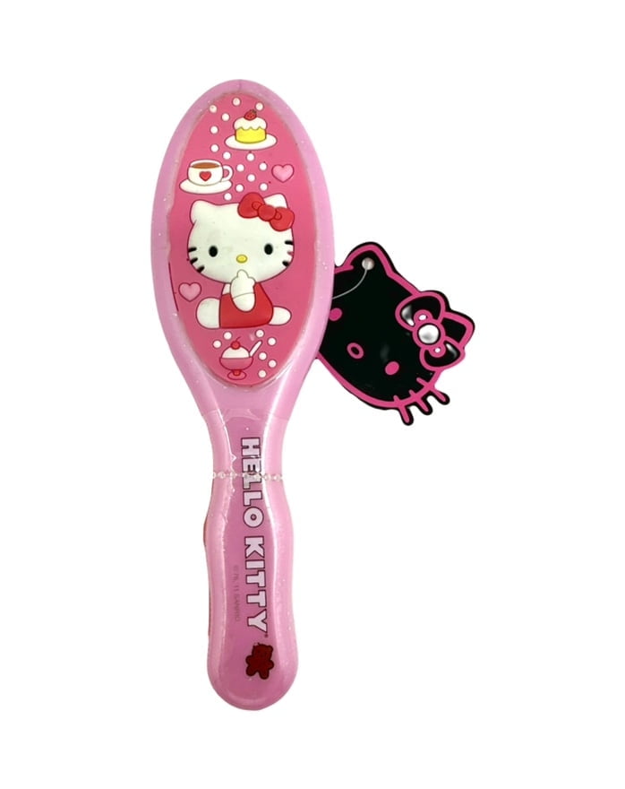 Pink Sanrio Hello Kitty Yumy Hair Brush - Hello Kitty Hair Brush ...