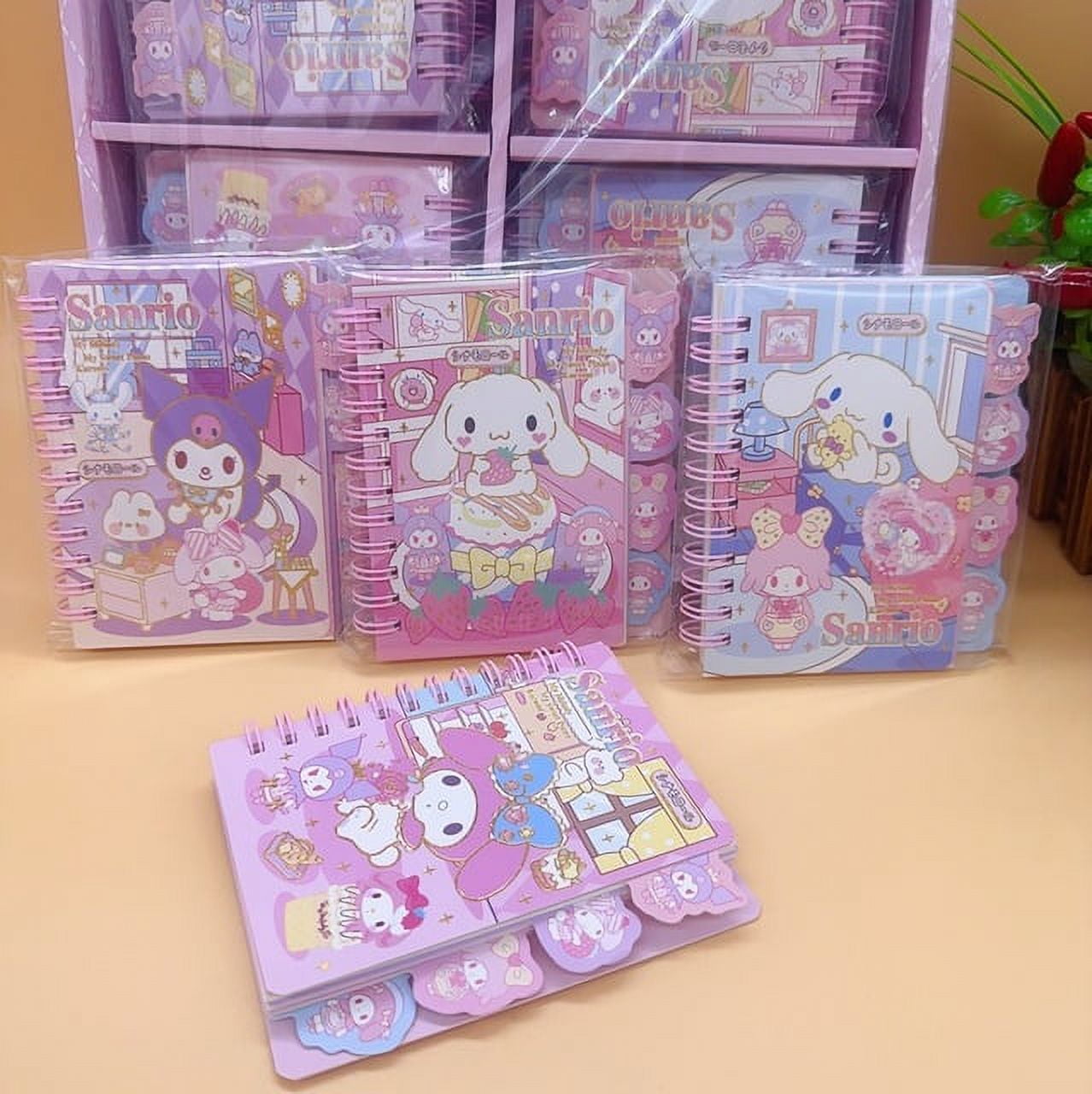 Sanrio Hello Kitty kawaii Kuromi Note book Anime Cute Cartoon ...