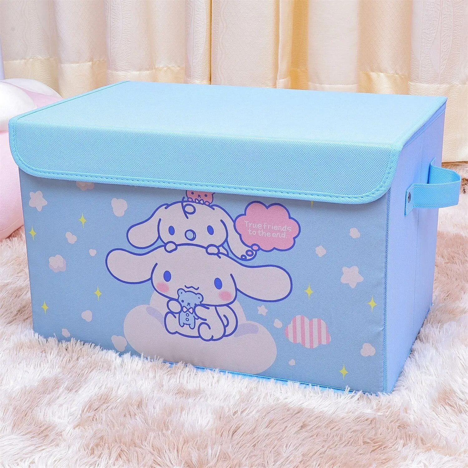 Sanrio Hellokitty Cartoon Desktop Storage Box Anime Cinnamoroll Kuromi ...