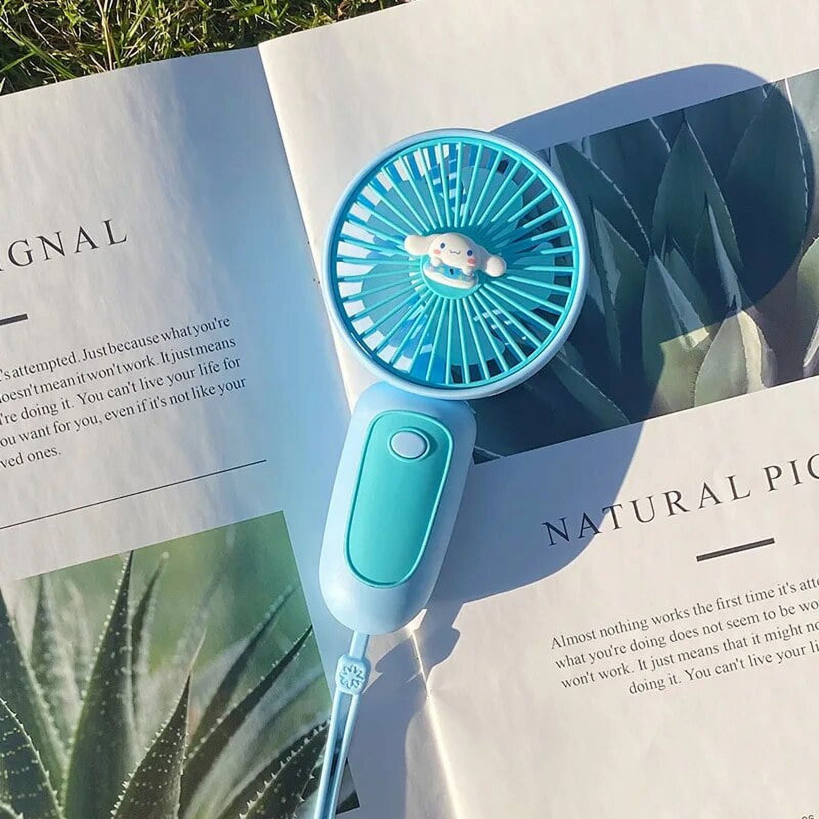 Sanrio Hellokitty Kuromi Mymelody Pachacco Cinnamoroll Folding Fan ...