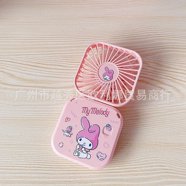 Hello Kittys Sanrio Hanging Neck fan My Melody Kuromi Cartoon Cute ...