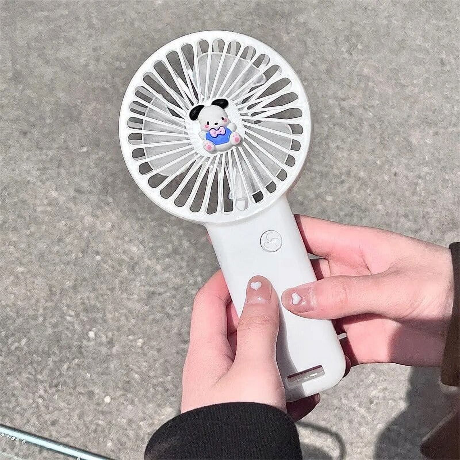 Sanrio Hellokitty Kuromi Mymelody Pachacco Cinnamoroll Folding Fan ...