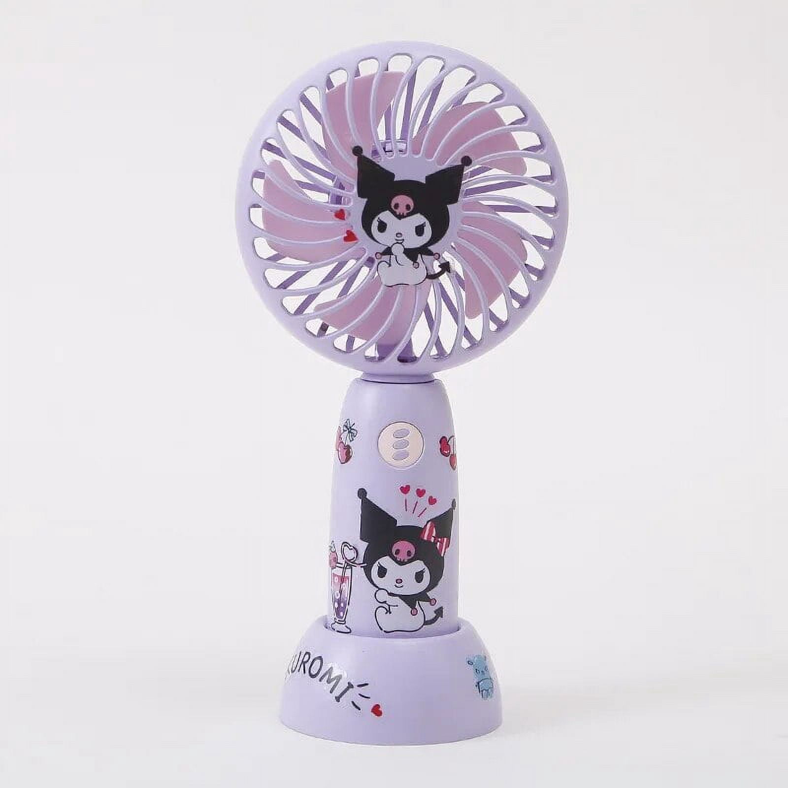 Sanrio Hellokitty Kuromi Mymelody Pachacco Cinnamoroll Folding Fan ...