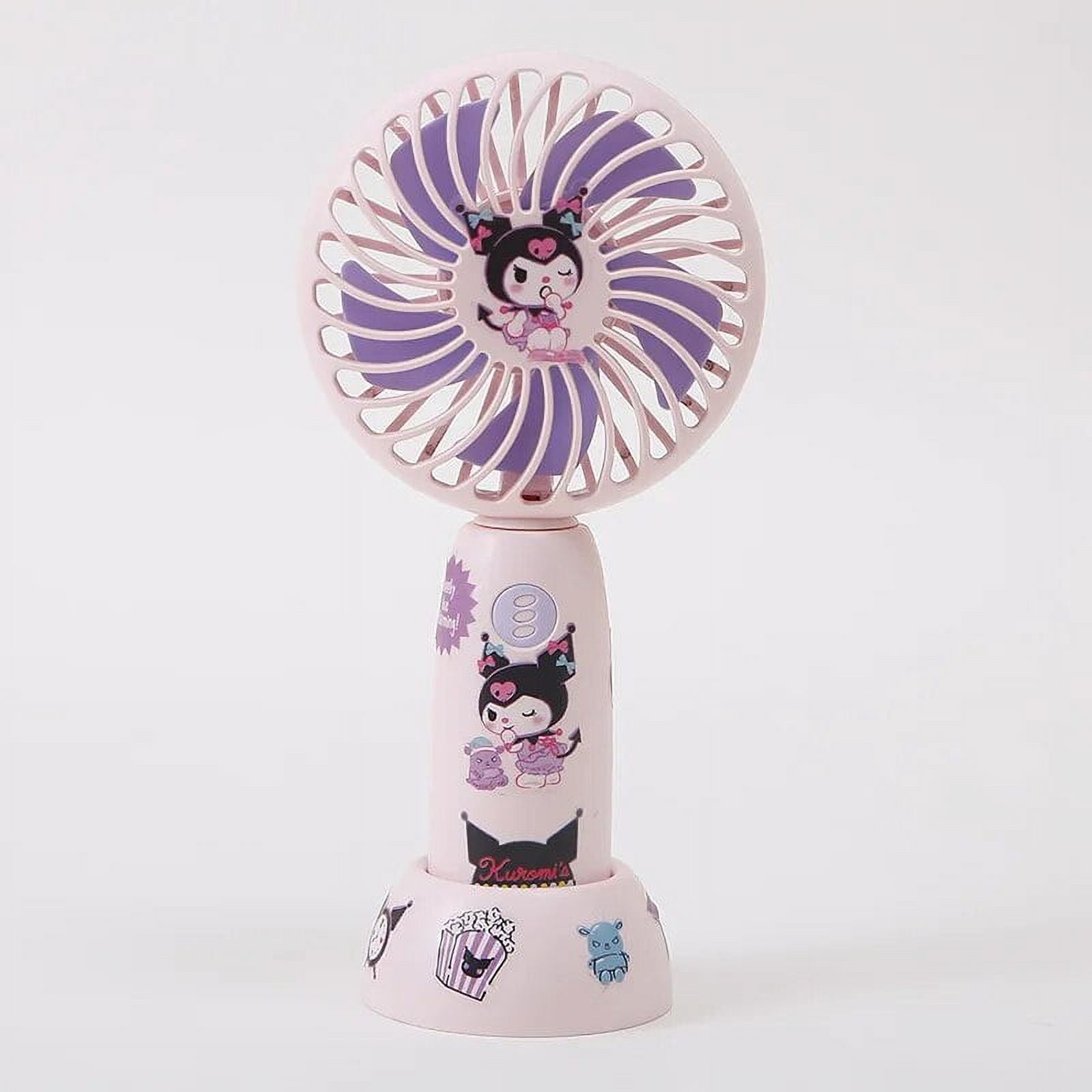 Sanrio Hellokitty Kuromi Mymelody Pachacco Cinnamoroll Folding Fan ...